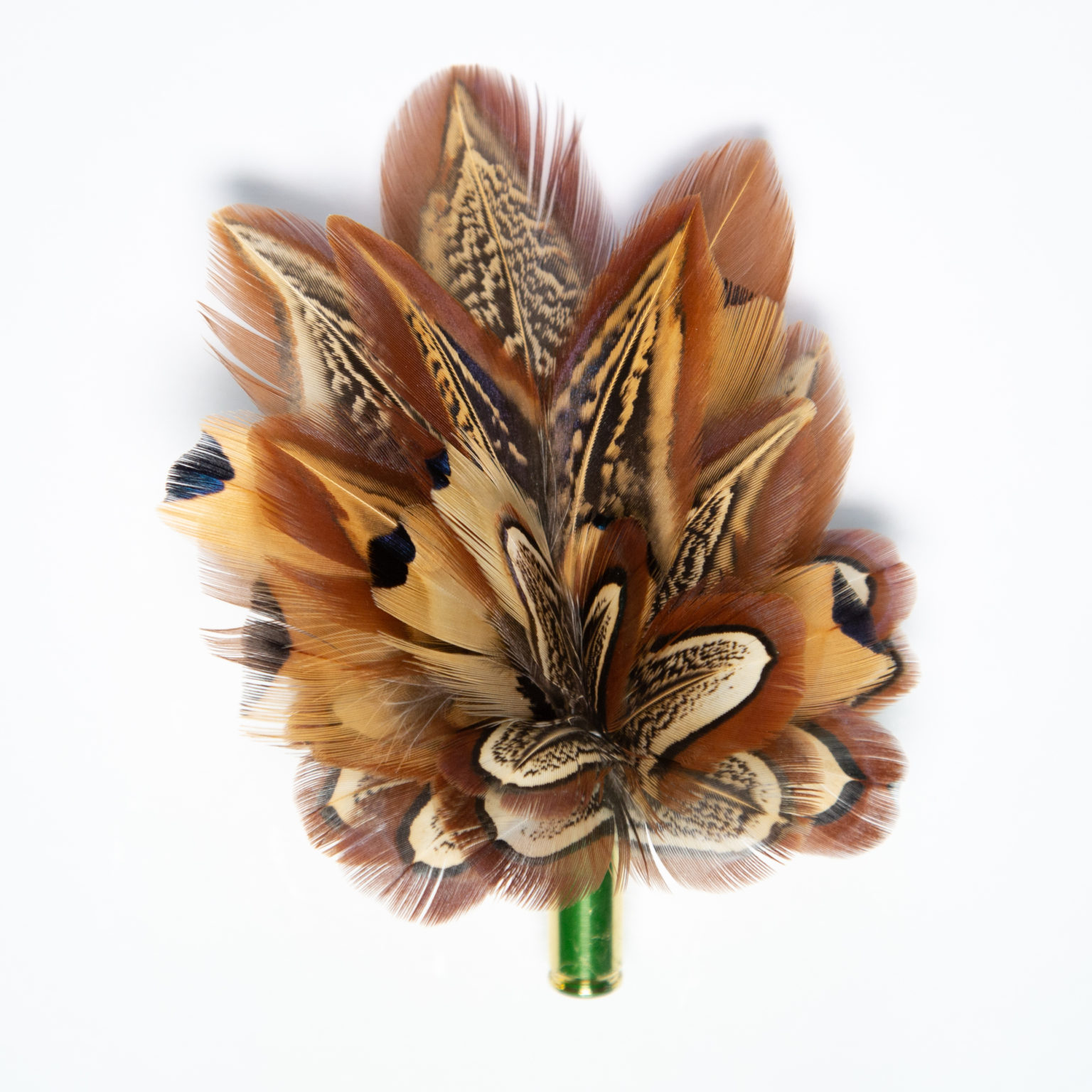 All Pheasant Feather Hat Pin / Brooch / Lapel Pin – Wendy Goode Designs