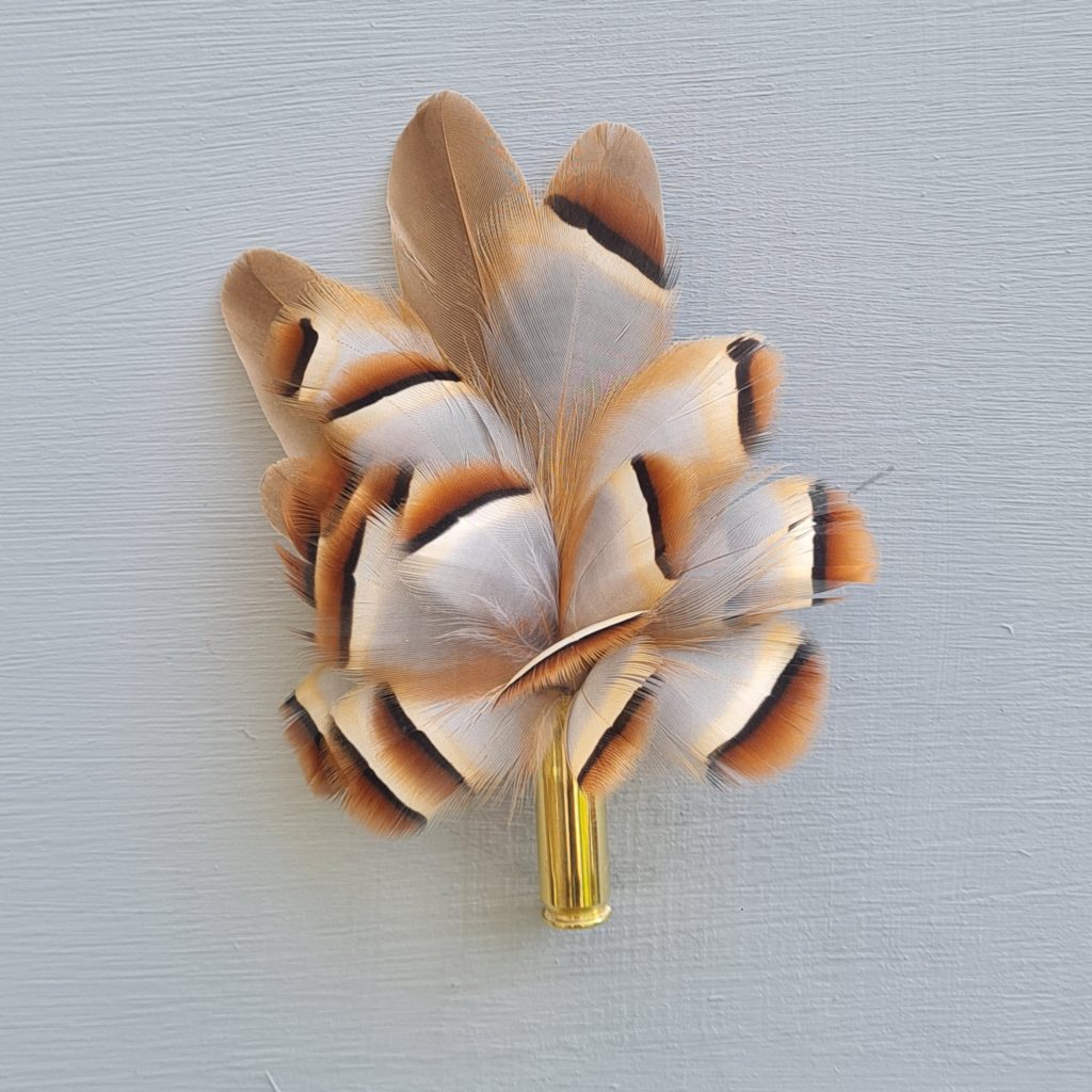 Wendy Goode Designs – Feather Hat and Brooch Pins handmade in Scotland