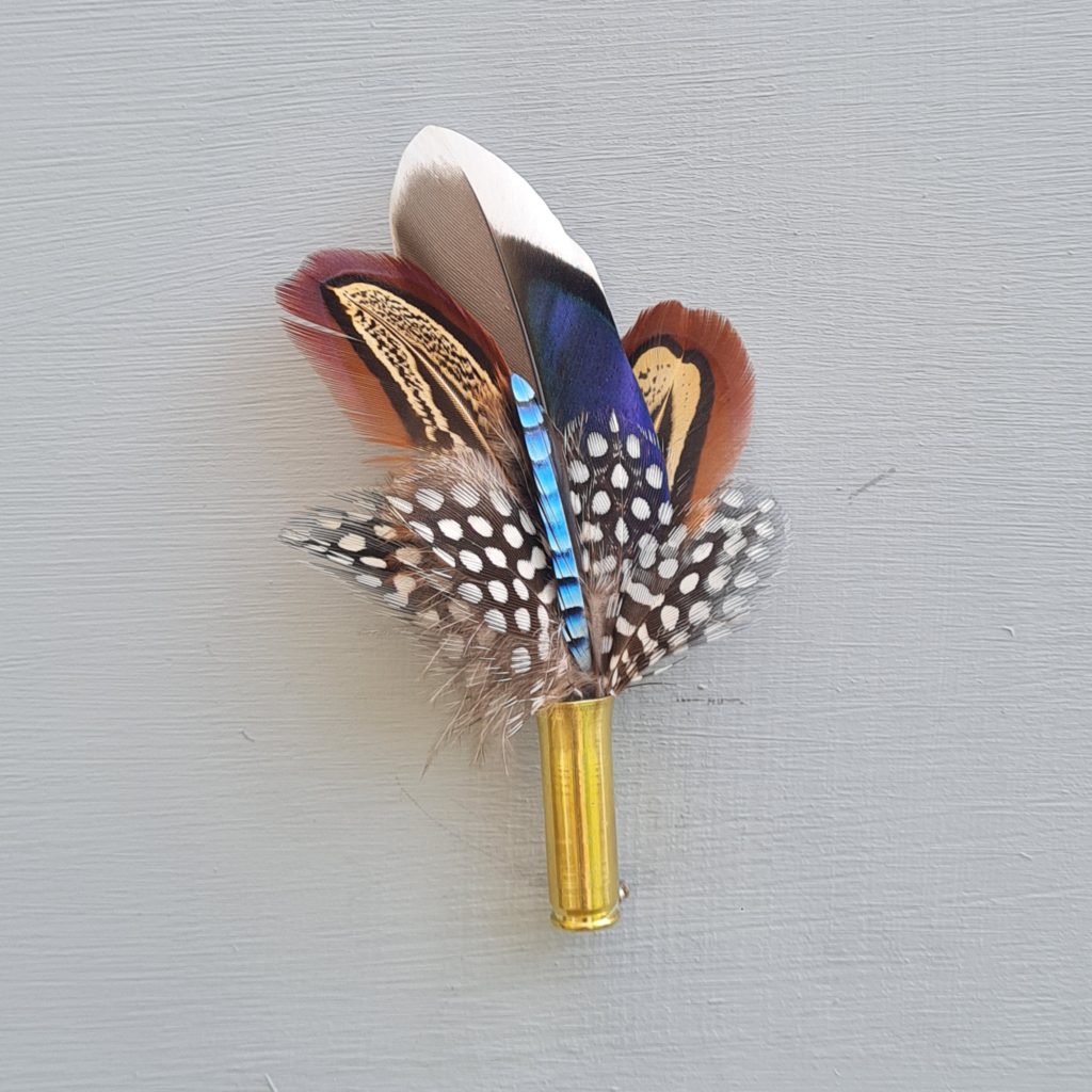 Wendy Goode Designs – Feather Hat and Brooch Pins handmade in Scotland