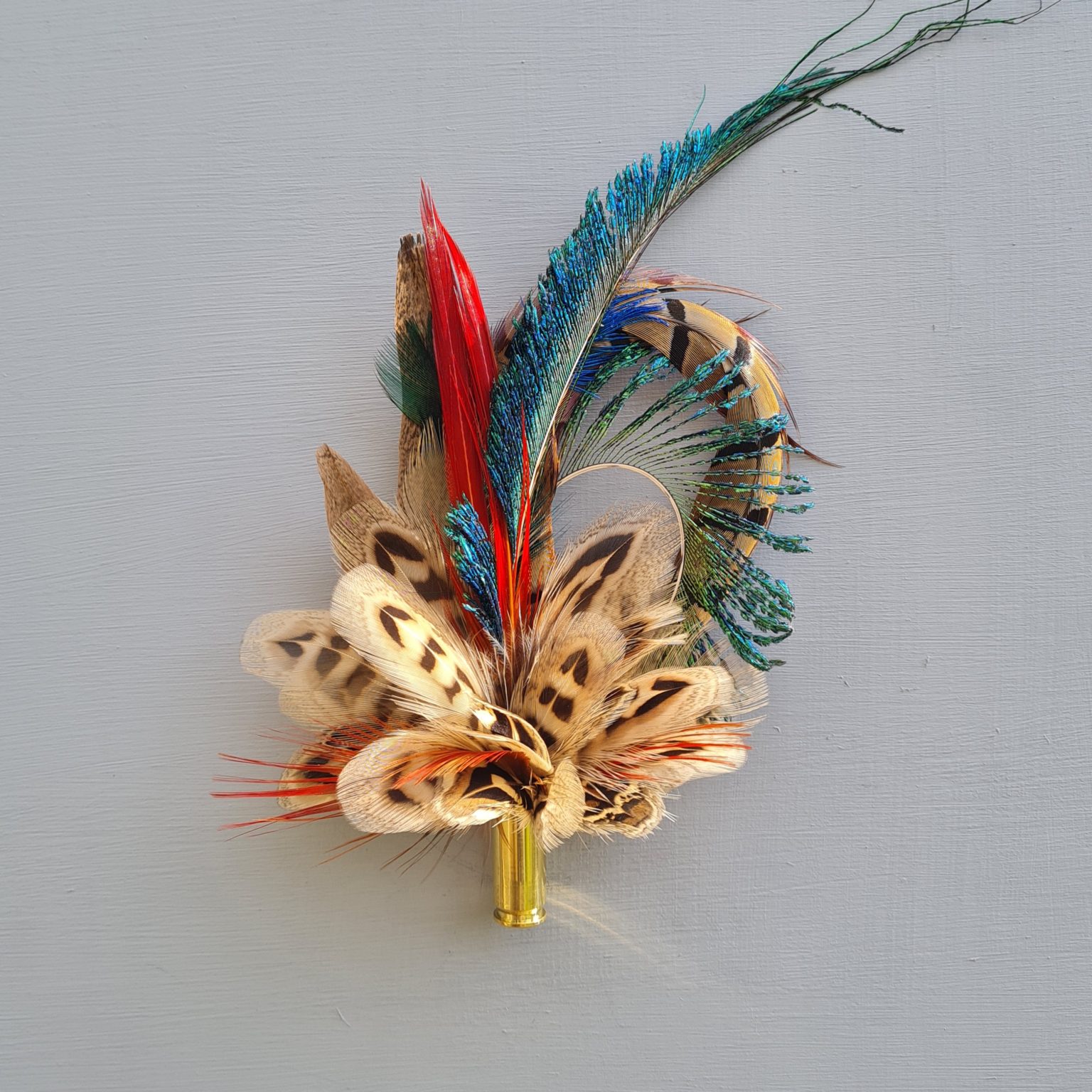 A Mixture of Feathers – Feather Hat Pin / Brooch / Lapel Pin – Wendy ...