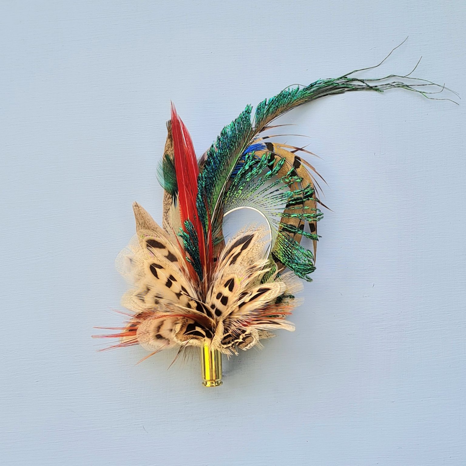 A Mixture of Feathers – Feather Hat Pin / Brooch / Lapel Pin – Wendy ...